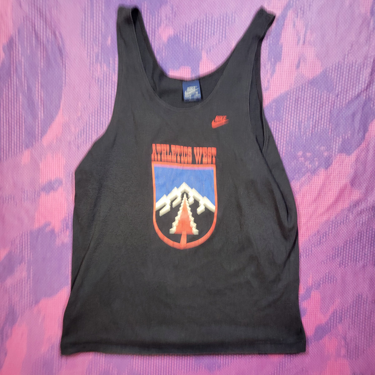 Vintage Nike Athletics West Track & Field Tank (M) – Bell Vintage Nike Athletics West Track & Field Tank (M) – Bell